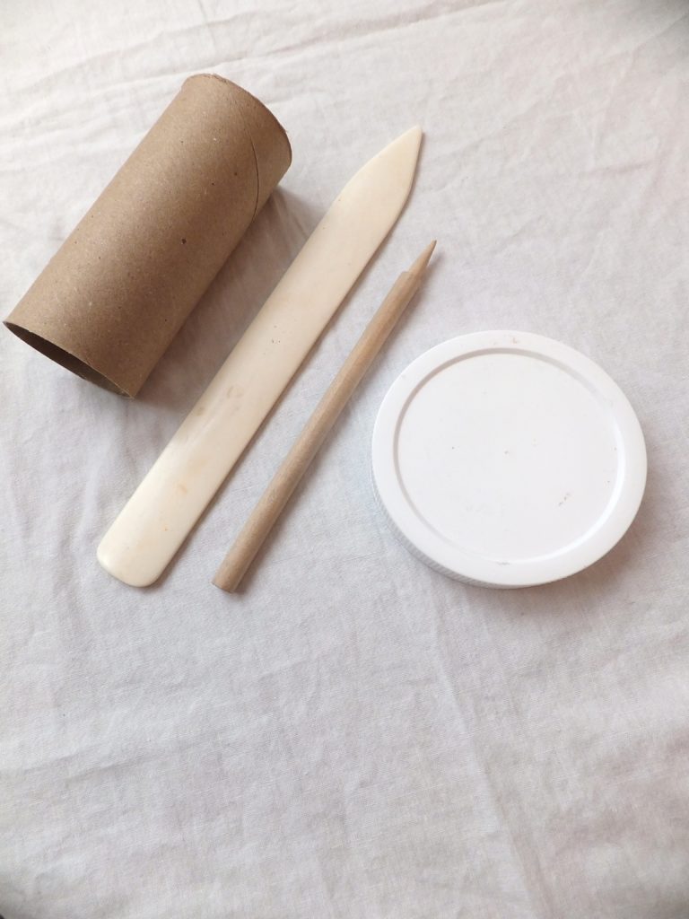 Paper Roll Pillow Boxes - Blue Purple and Scarlett
