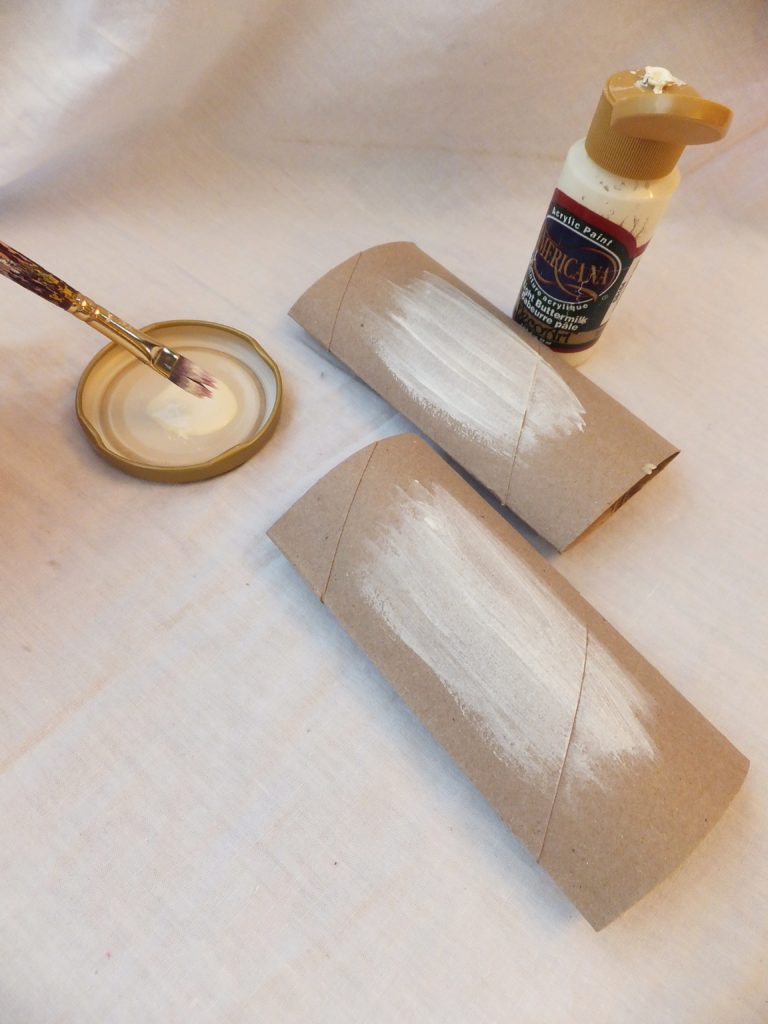 Paper Roll Pillow Boxes - Blue Purple and Scarlett